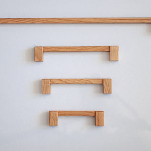 Natural Wood Drawer Pulls, Wooden Handles for Cabinet, Wood Handles for ...