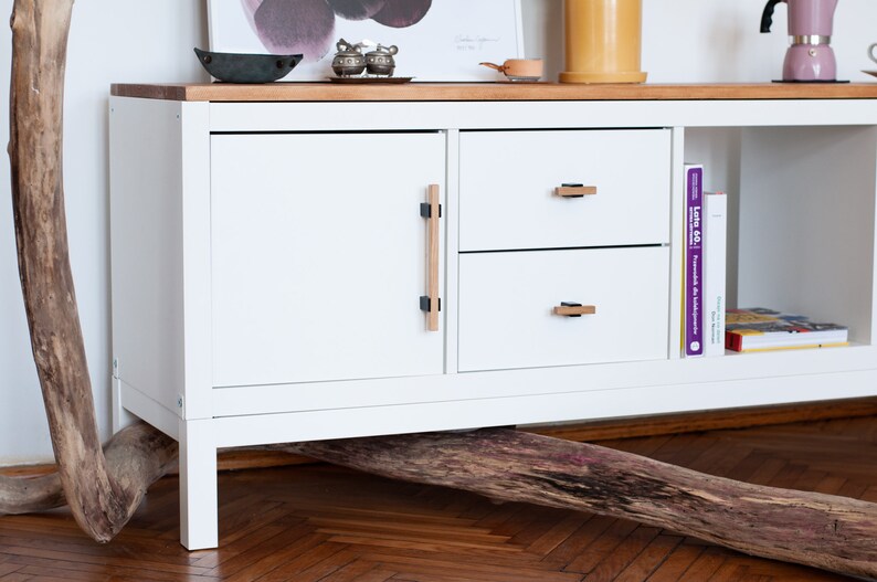 Solid Oak Furniture Handles Wooden Handles Cabinet Wood - Etsy