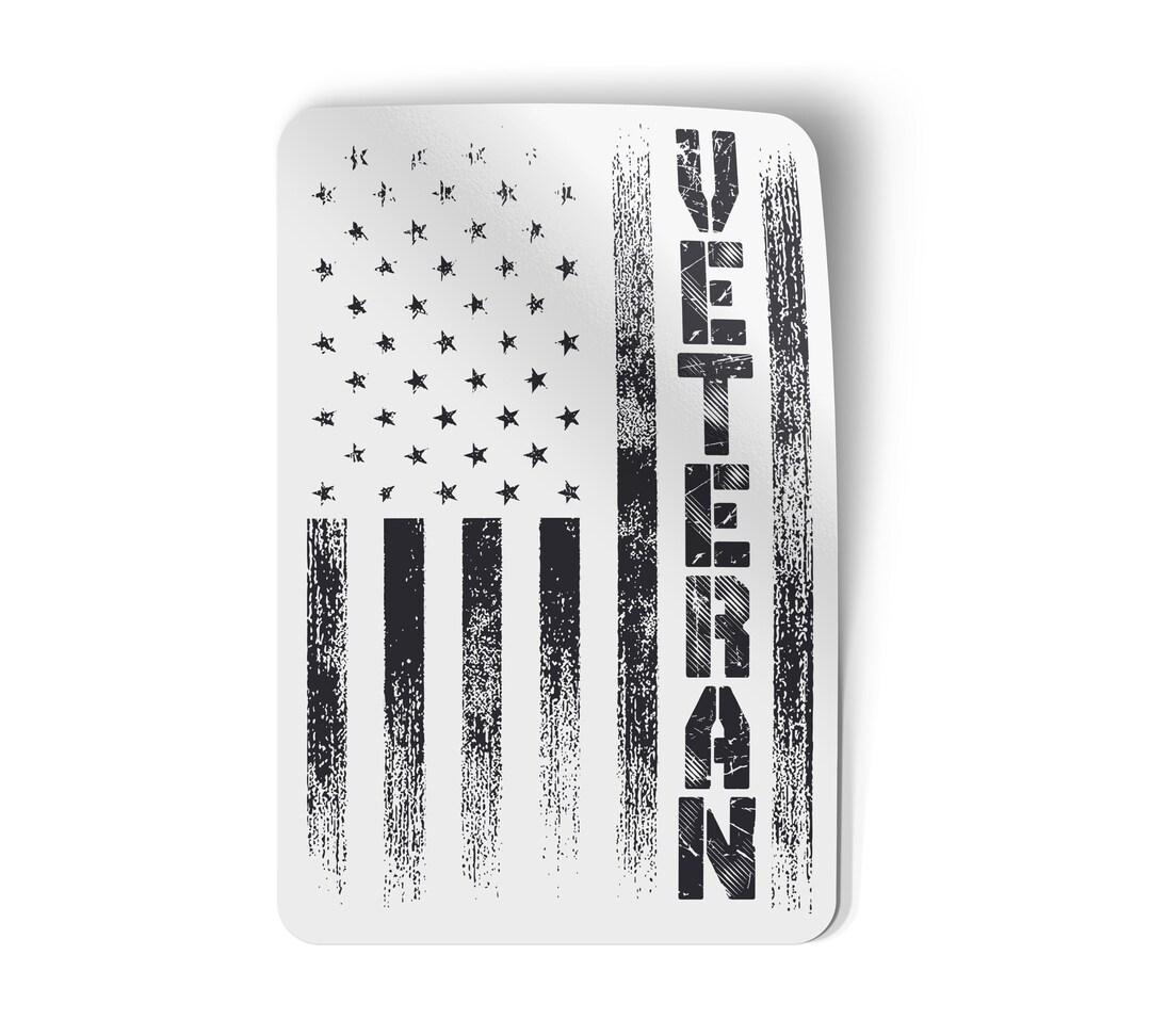 Veteran Decal Police Officer Bumper Sticker Military Vietnam Soldier ...