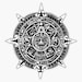 Aztec Calendar Bumper Sticker Cute Car Window Vinyl Decal 5 - Etsy