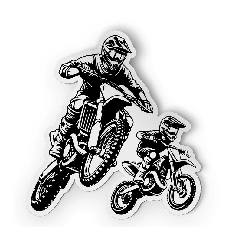 Dirt Bike Stickers - Etsy