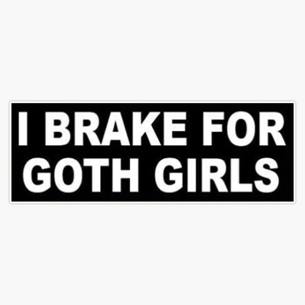 Goth Stickers - Etsy