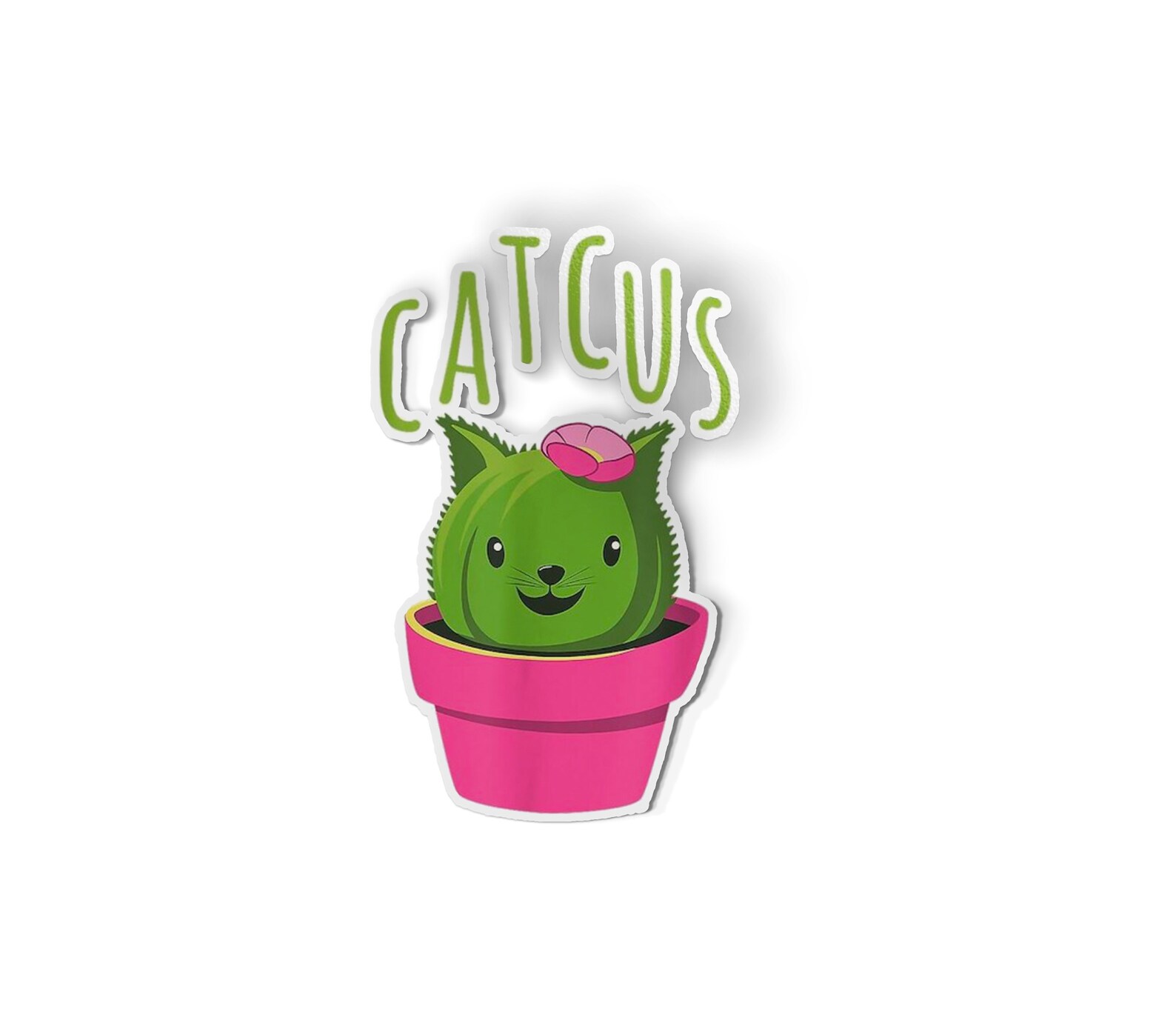 Catcus Cactus Decal Bumper Sticker Car Window Vinyl 5" - Etsy