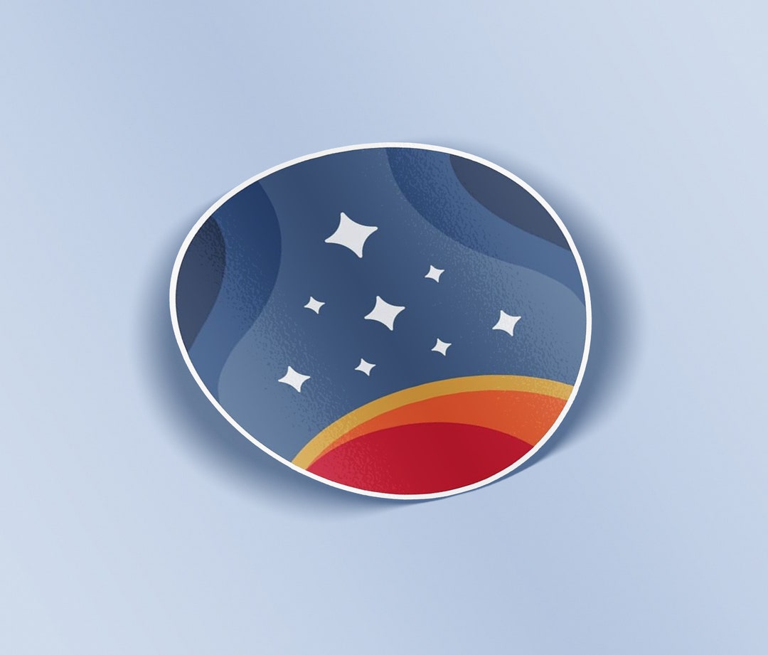 Constellation Logo Starfield Galaxy Astronomy Bumper Sticker Car Window ...