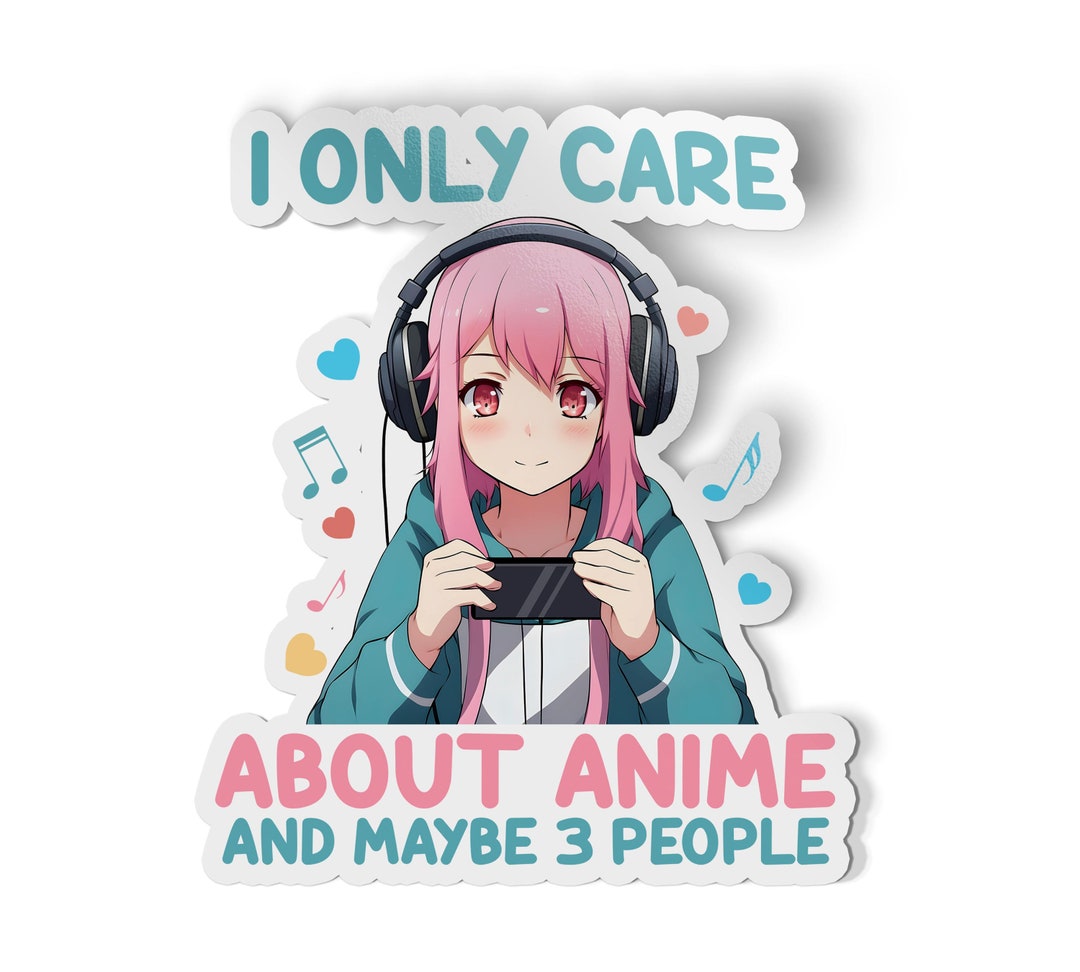Anime Bumper Sticker Decal Funny Car Window Vinyl Decal 5" - Etsy