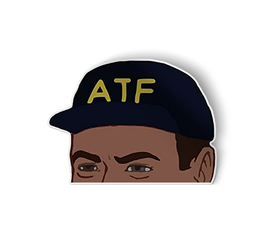 ATF Guy Peeker Bumper Sticker Car Window Vinyl Decal 5" - Etsy