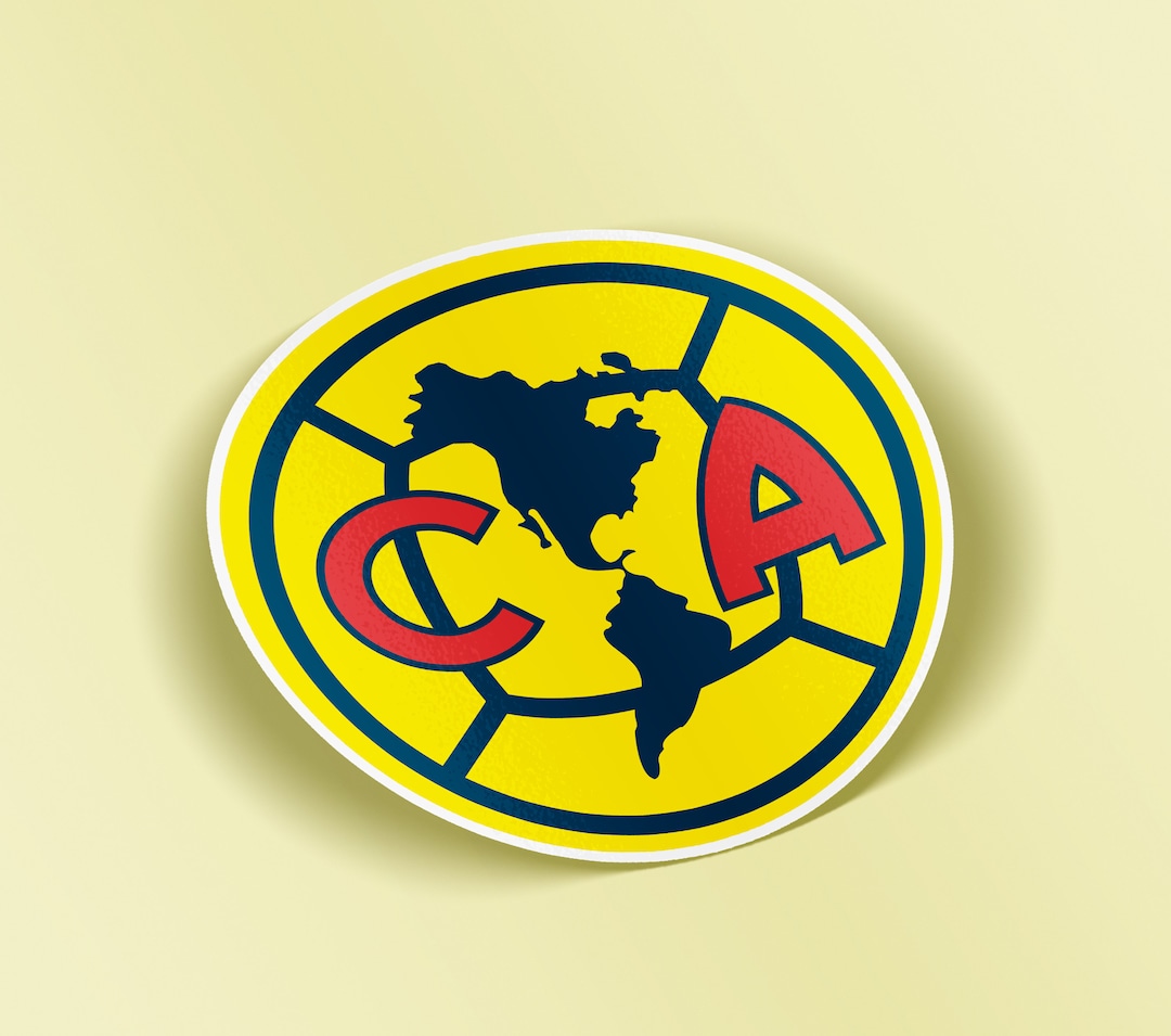 Club America Bumper Sticker Soccer Fútbol Car Window Vinyl Sports Decal ...