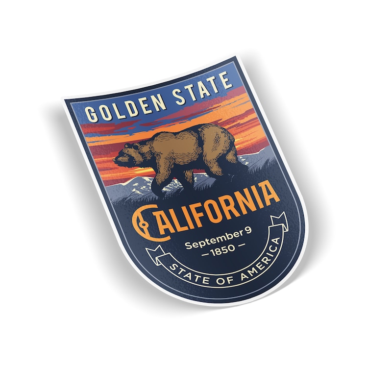California Decal - Etsy