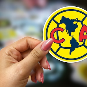 Club America Bumper Sticker Soccer Fútbol Car Window Vinyl Sports Decal ...