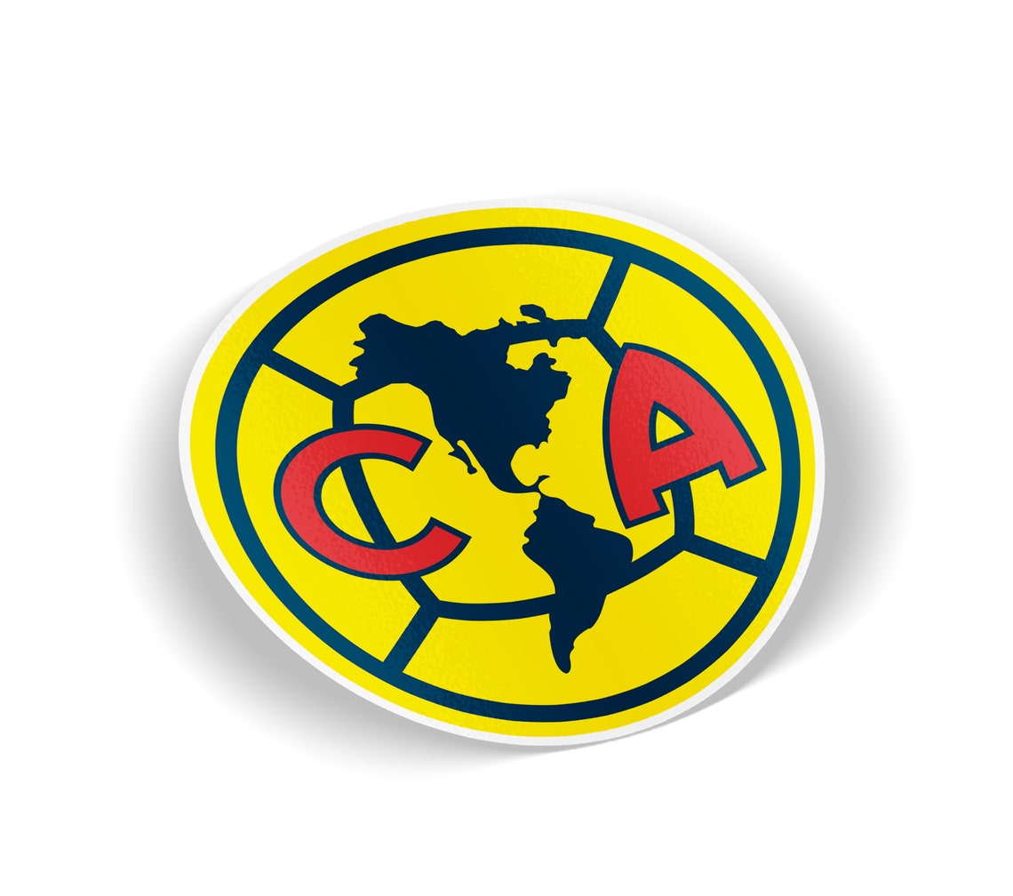 Club America Bumper Sticker Soccer Fútbol Car Window Vinyl Sports Decal ...