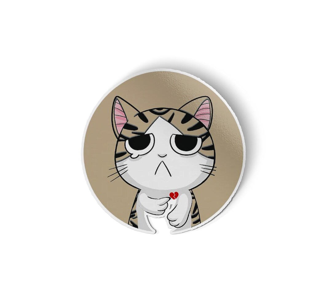 Kitty Meow Meow Decal Bumper Sticker Car Window Vinyl 5" - Etsy