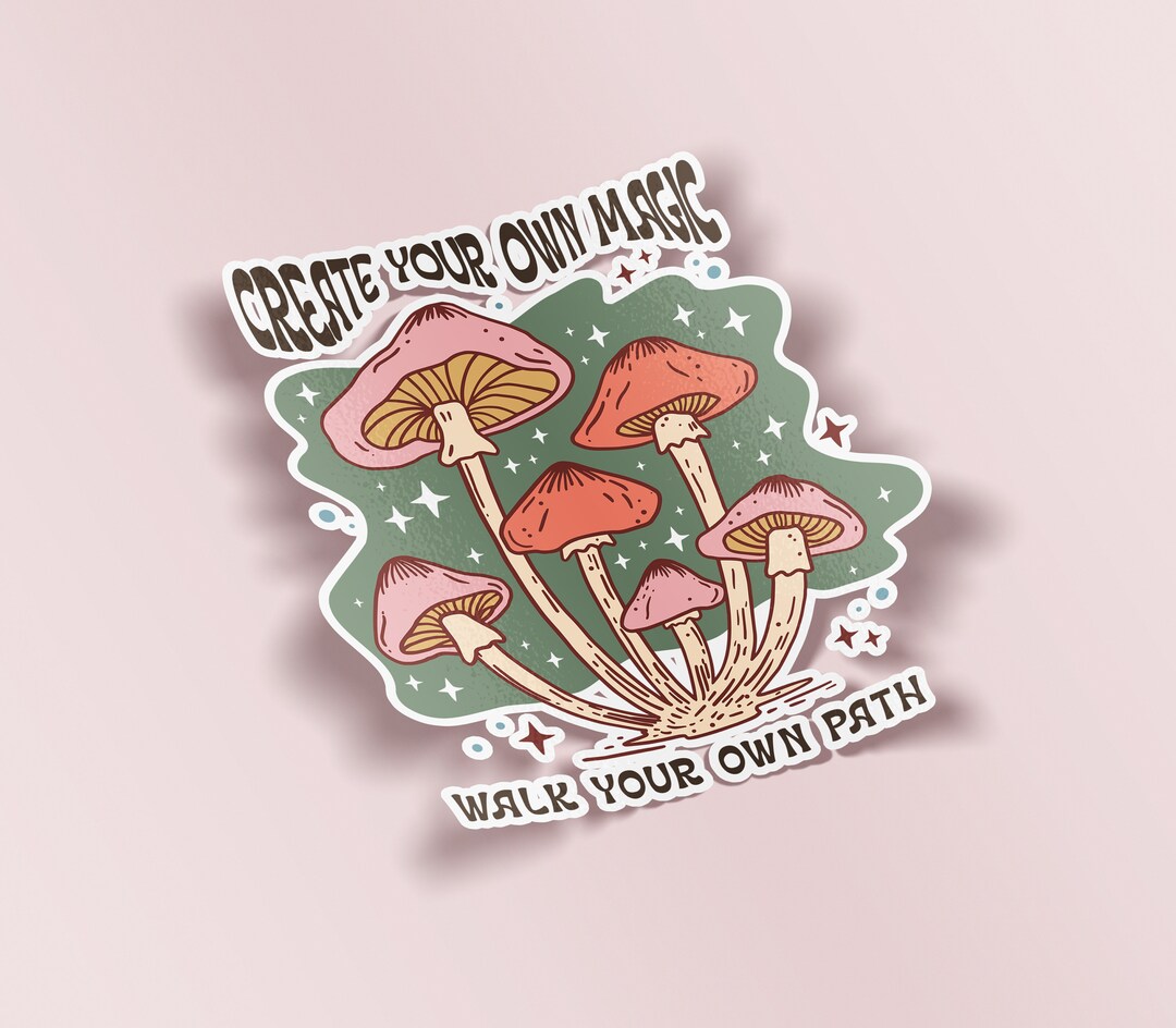 Create Your Own Magic Bumper Sticker Boho Inspirational Car Window ...