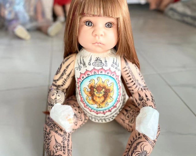 24 Luk Thep RARE Adora only 50 Made Full Moon Blessed by Monk Thailand ...