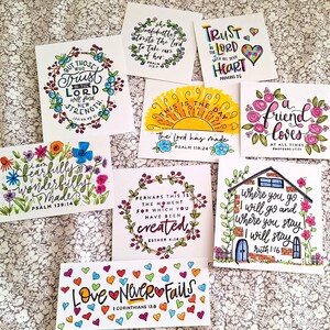 Another NEW 17 Set of Scripture Card Inserts, Same Scriptures New ...