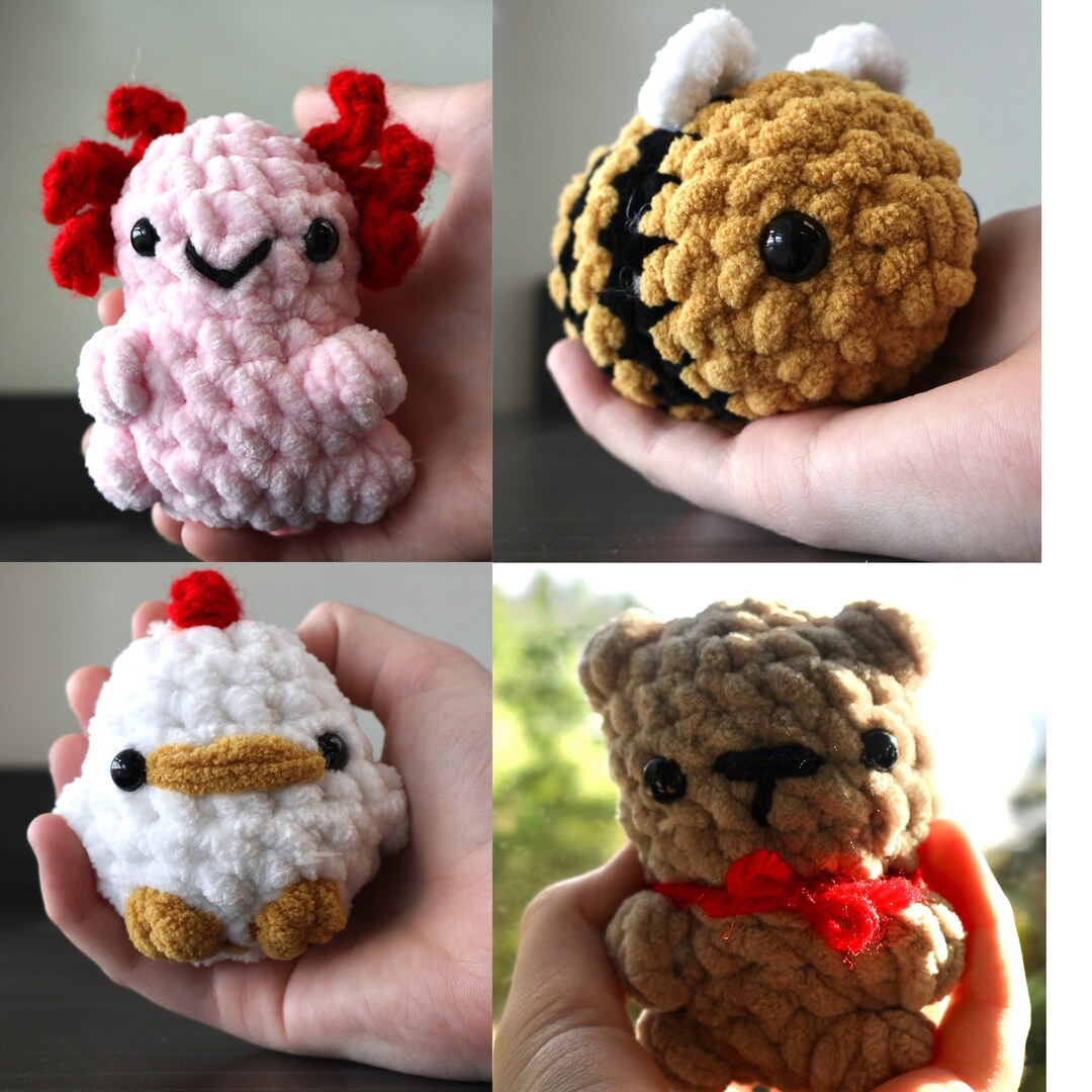 Crochet Buddies! | 8 to Choose From (for Now) | Stuffed Animal ...