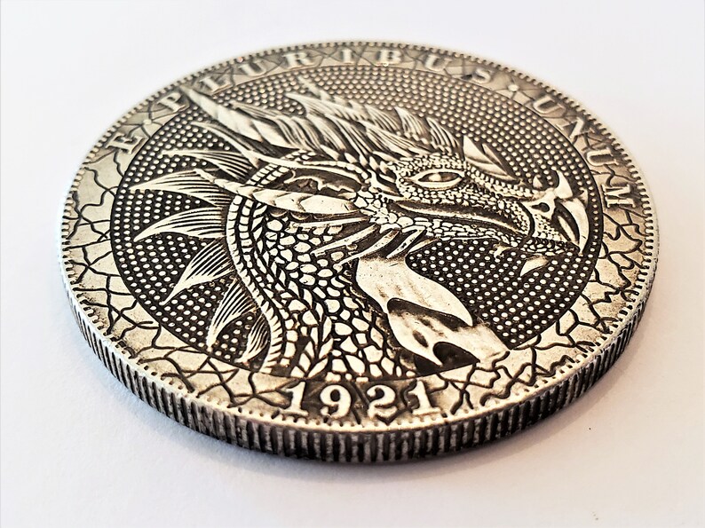 HOBO NICKEL Hobo Coin Dragon Liberty Dollar Collectible - Etsy