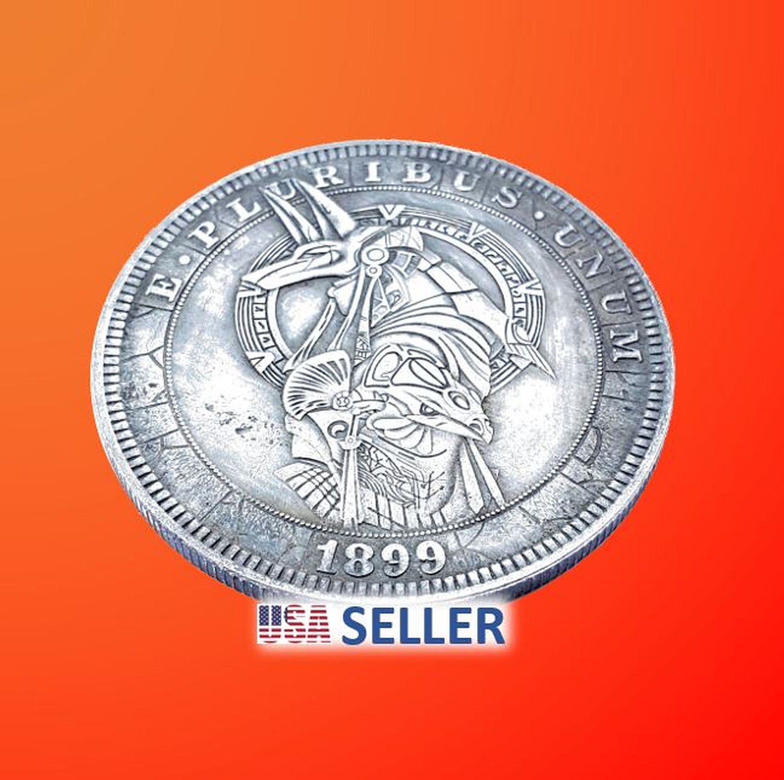 HOBO NICKEL Hobo Coin Anubis Egyptian God Coin Collectible - Etsy Australia