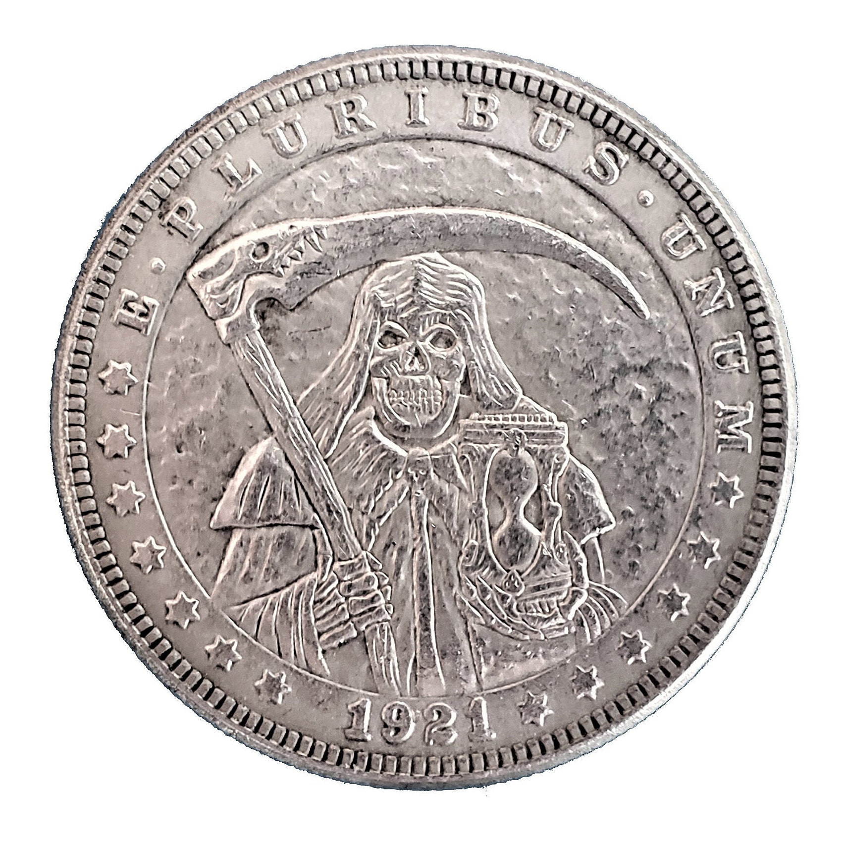 HOBO NICKEL Hobo Coin Grim Reaper Dollar Collectible Novelty | Etsy