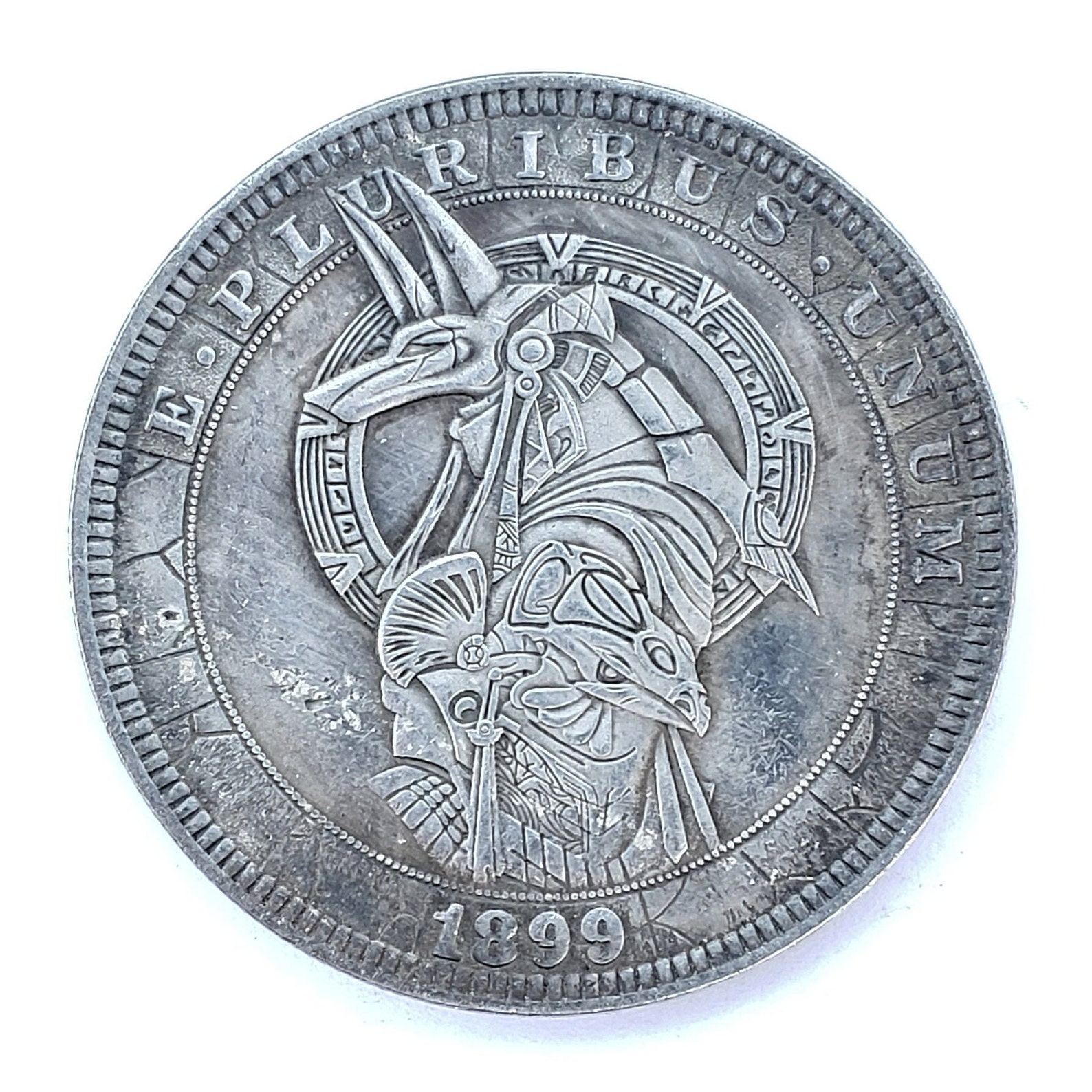 HOBO NICKEL Hobo Coin Anubis Egyptian God Coin Collectible - Etsy Australia