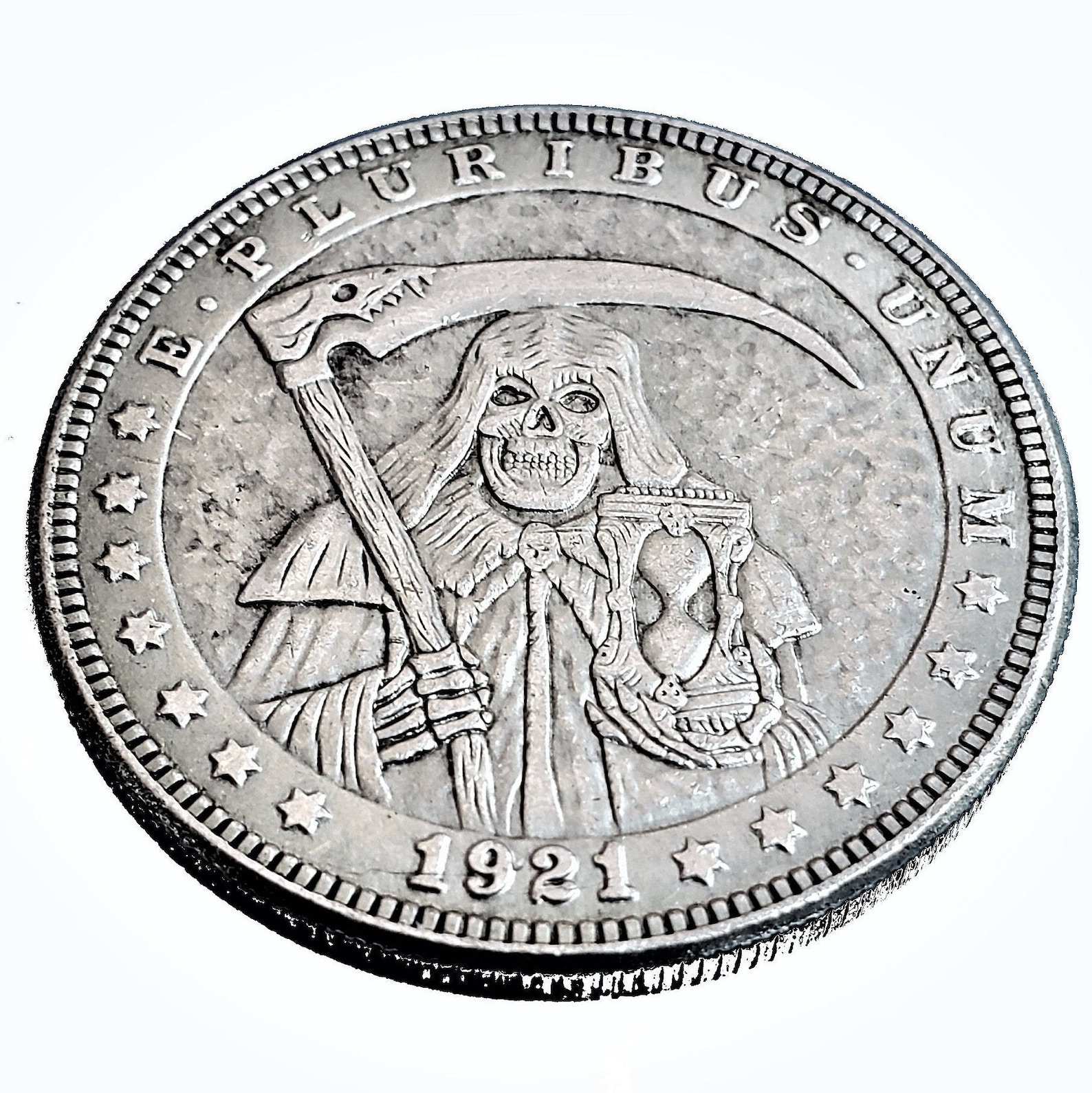 HOBO NICKEL Hobo Coin Grim Reaper Dollar Collectible Novelty | Etsy