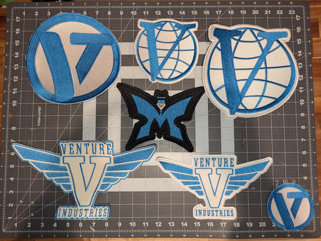 XL Venture Bros Iron on Patches - Etsy