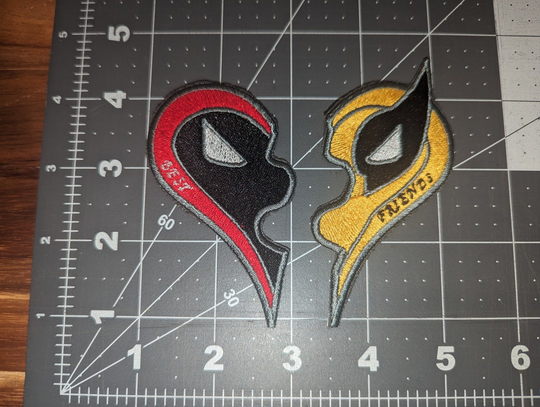 Deadpool & Wolverine Best Friends Iron on Patches - Etsy