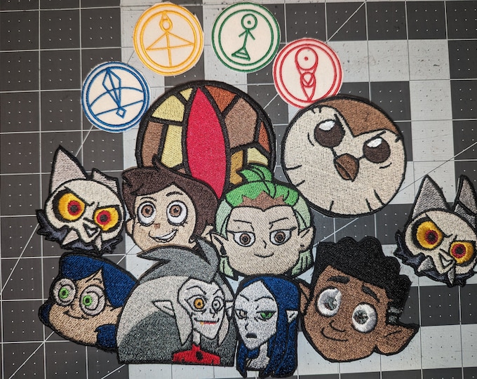 The Owl House - Magic Track/coven Patch - Etsy