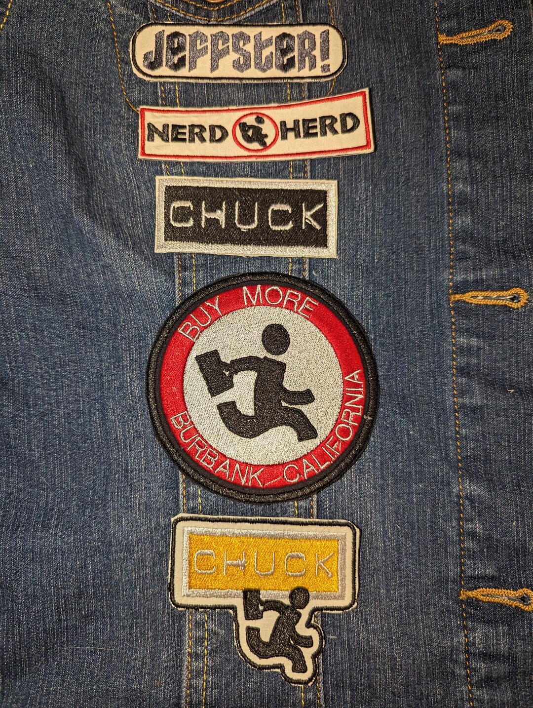 Chuck TV Show Iron on Patches - Etsy