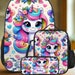 Personalized School Backpack Bag Matching Insulated Lunch Tote Bag ...
