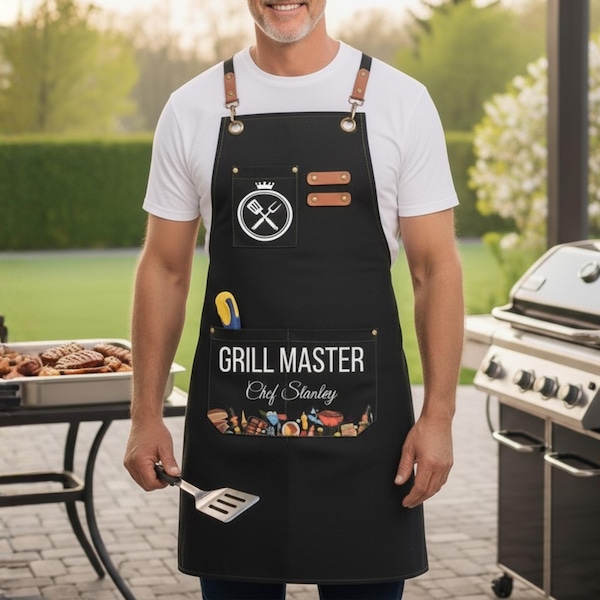 Dad Grilling Apron - Etsy