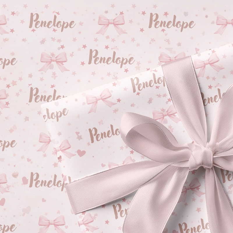 Baby Girls Wrapping Paper - Etsy