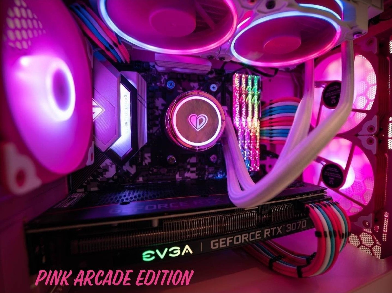 Gaming PC Pink | Etsy