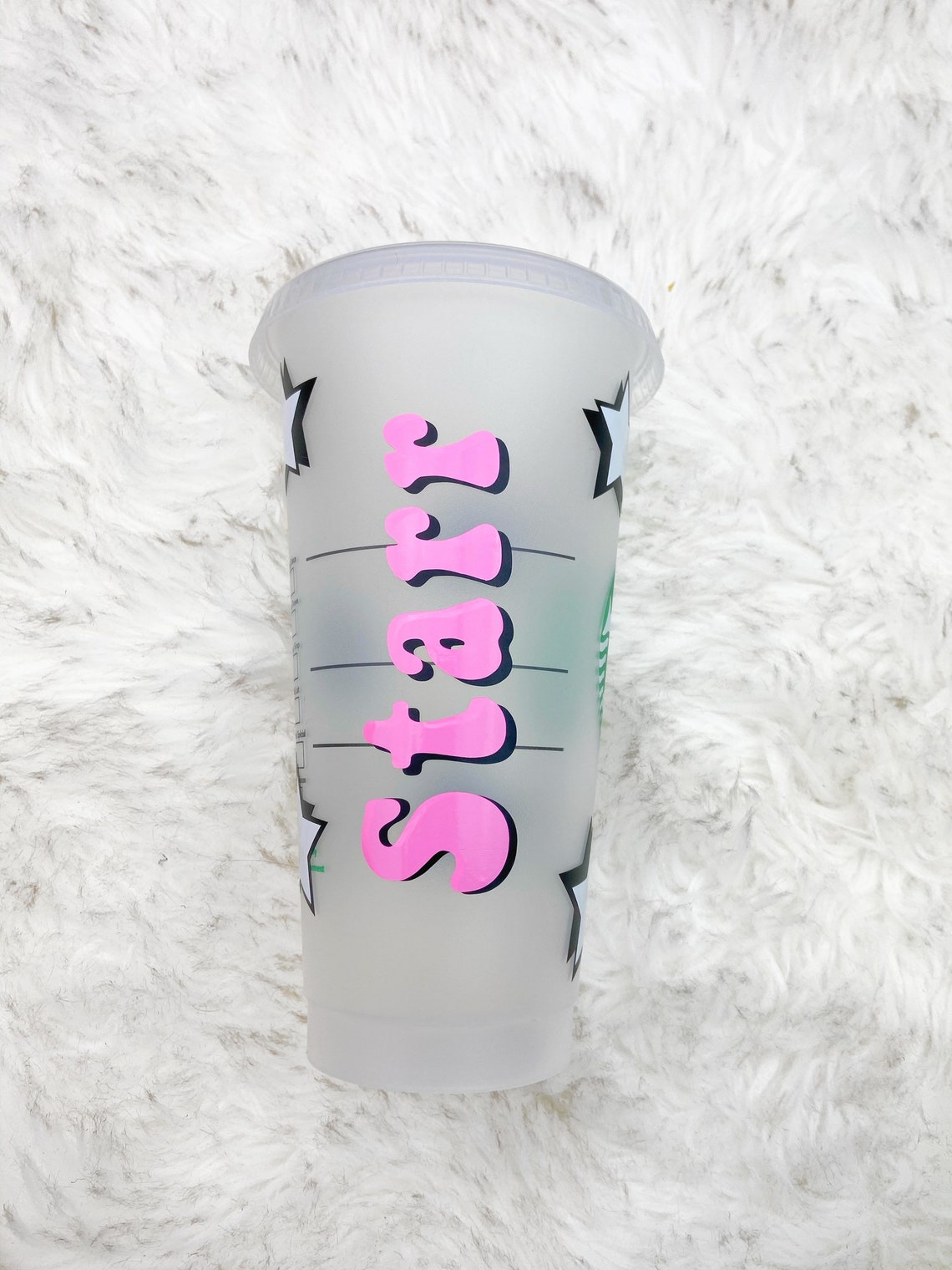 Star Starbucks Cup Retro Star Custom Starbucks Cup Vsco | Etsy