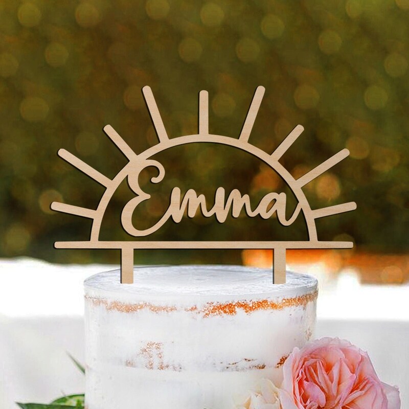 Name Cake Topper - Etsy