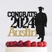 Graduation Cake Topper Class of 2024, Congrats Decor Seniors Cake ...