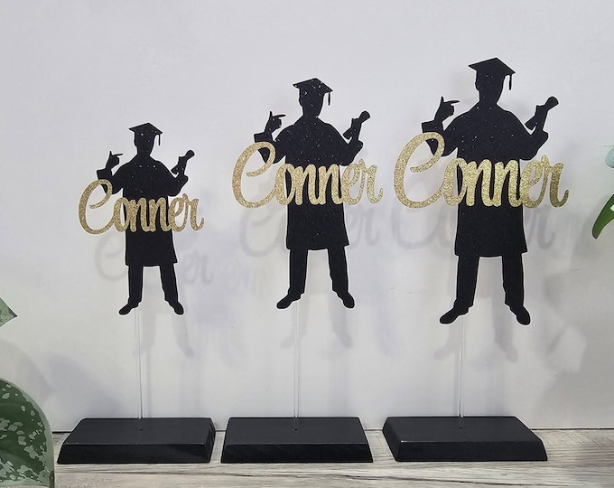 Personalized Graduation Centerpiece Class of 2024 With Base ...