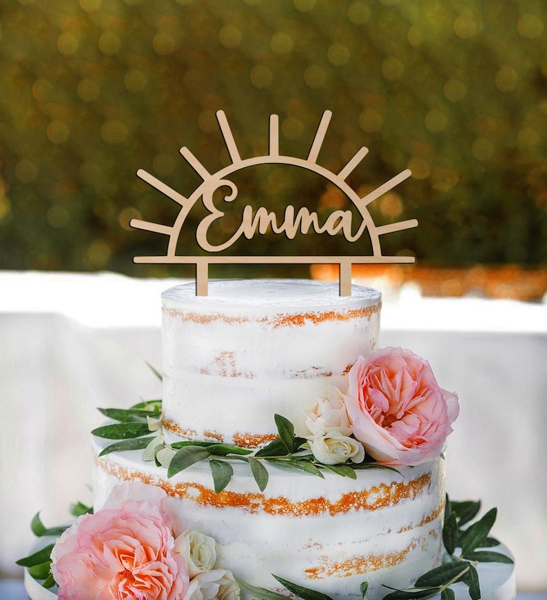 Sunshine Cake Topper, Birthday Themes Neutral, You Are My Sunshine ...