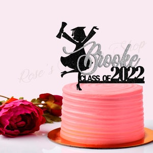 Class of 2024 Grad Cake Topper, Custom Graduation Cake Topper ...