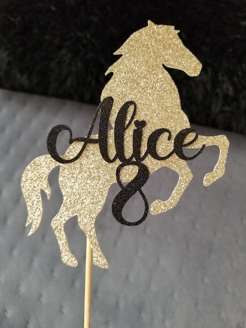 Horse Cake Topper Birthday Cake Topper Horse Riding Cake - Etsy