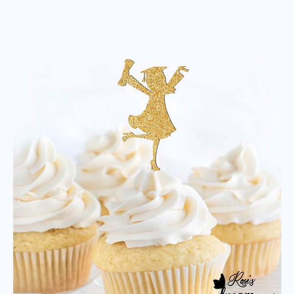 Graduation Cupcake Topper - Etsy
