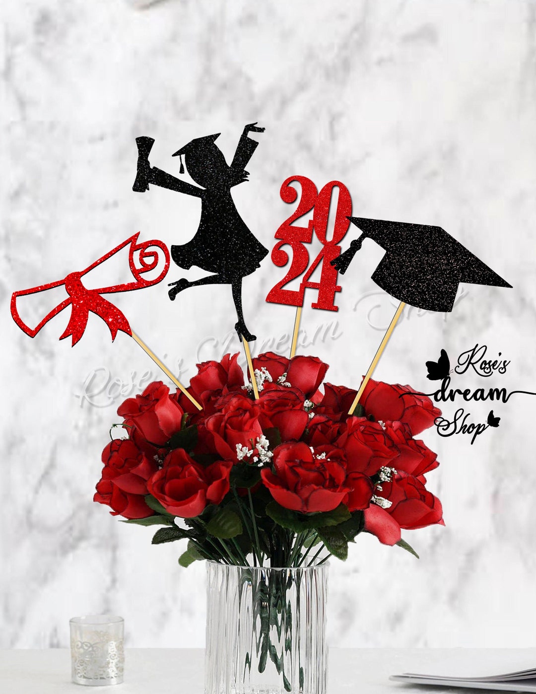 Class of 2024 Graduation Picks, Grad Centerpieces, Graduation ...
