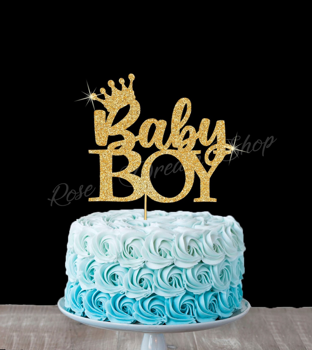 Baby Boy Cake Topper, Baby Shower Cake Topper, Baby Shower Decorations ...