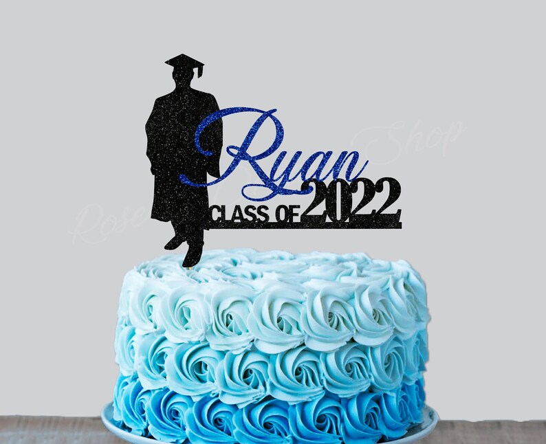 Personalized Graduation Cake Topper Class of 2022 - Etsy