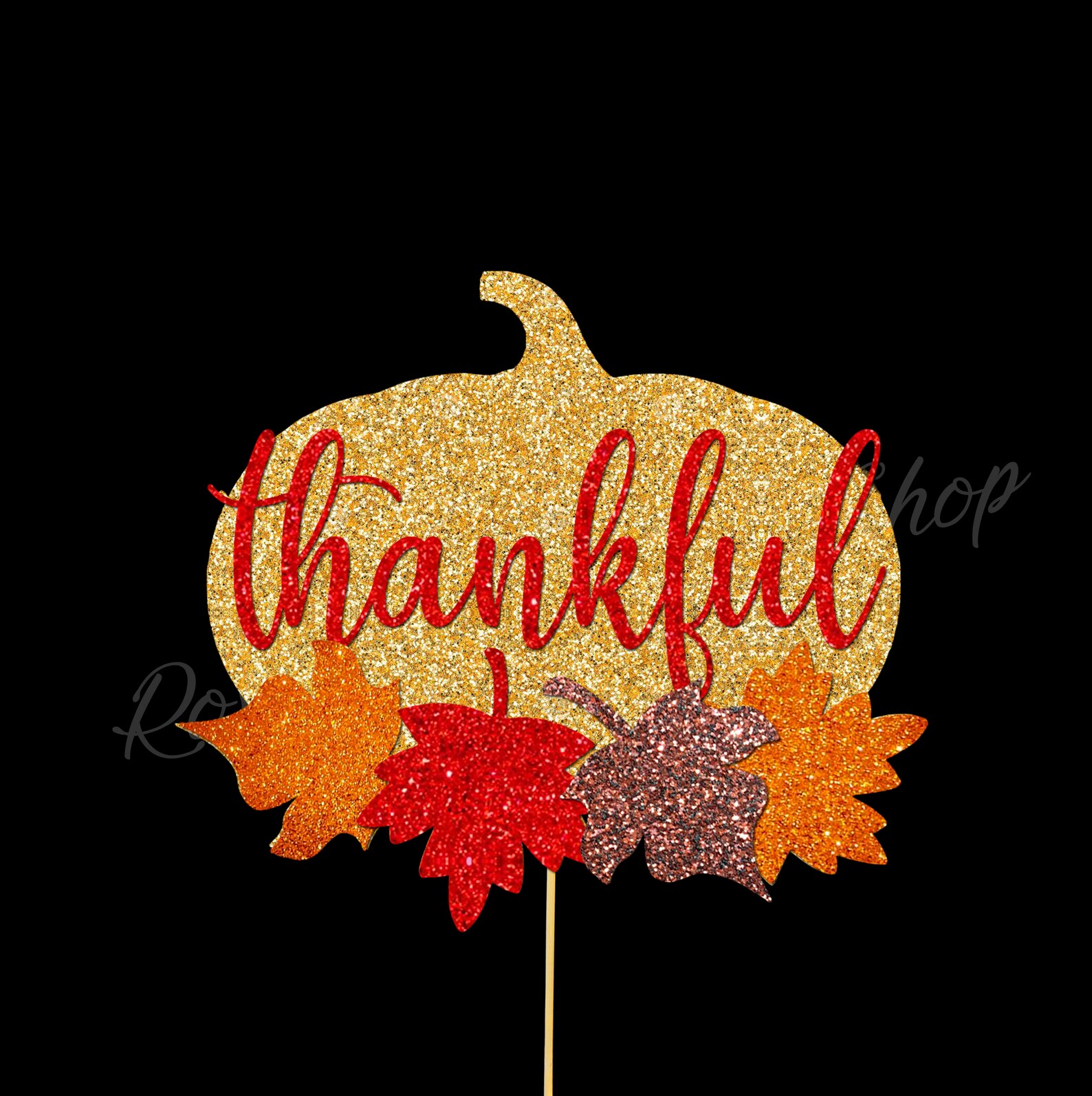 Thanksgiving Cake Topper Thankful Cake Topper Thanksgiving - Etsy