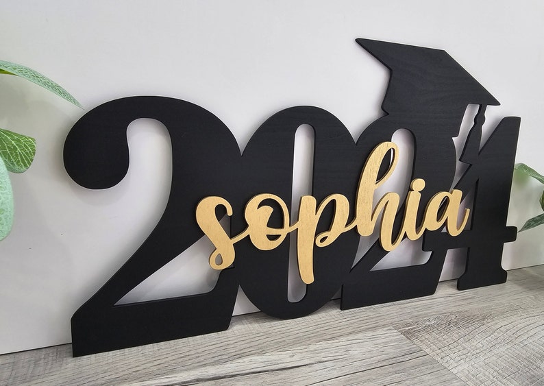 Custom Grad Name Sign 2026, Graduation Gift, Graduation Wood Sign ...