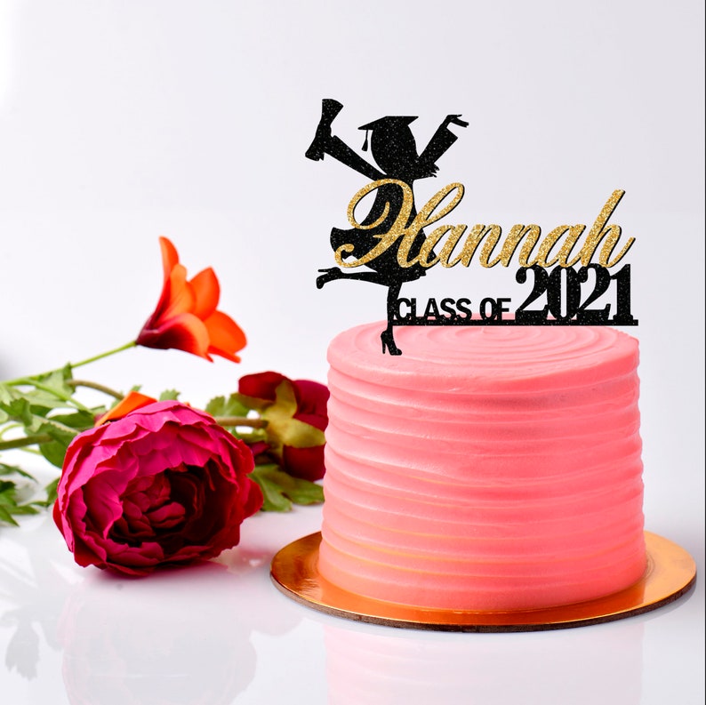 Personalized Graduation Cake Topper Class of 2022 | Etsy