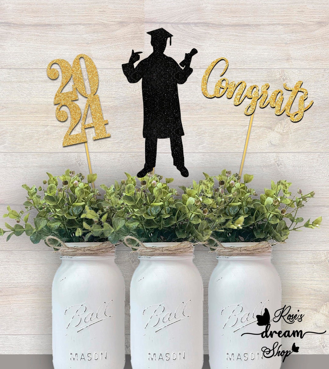 Graduation Sticks 2024 Graduation Decorations, Class of 2024 ...
