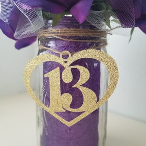 13th Birthday Tag, 13th Birthday Centerpiece Party Decorations, 13th ...