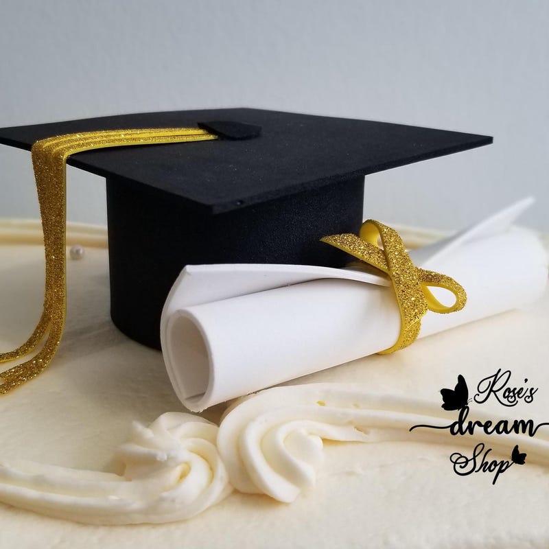 Graduation Cap Diploma - Etsy