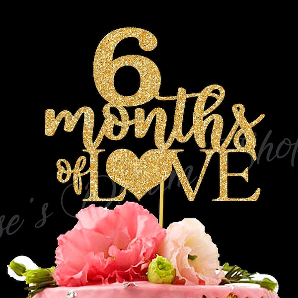 Love Cake Topper - Etsy